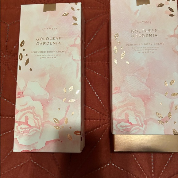Thymes | Bath & Body | Thymes Goldleaf Gardenia Perfumed Body Creme | Poshmark